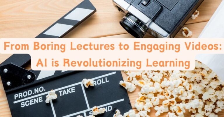 From Boring Lectures to Engaging Videos: AI is Revolutionizing Learning - AVTube