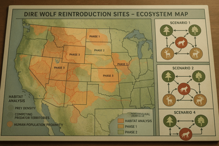 Rewilding Reality: The Ecological Impact Assessment for Potential Dire ...